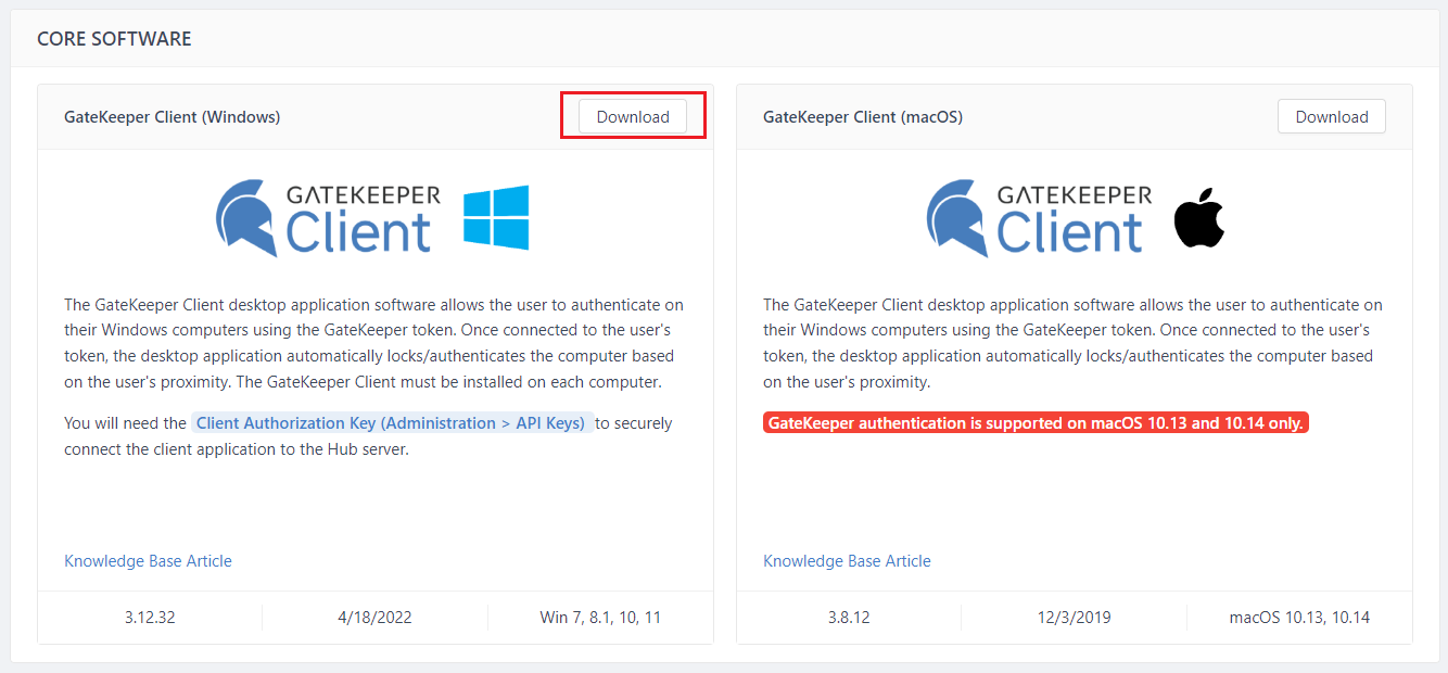 How to install the GateKeeper Client desktop application. – GateKeeper