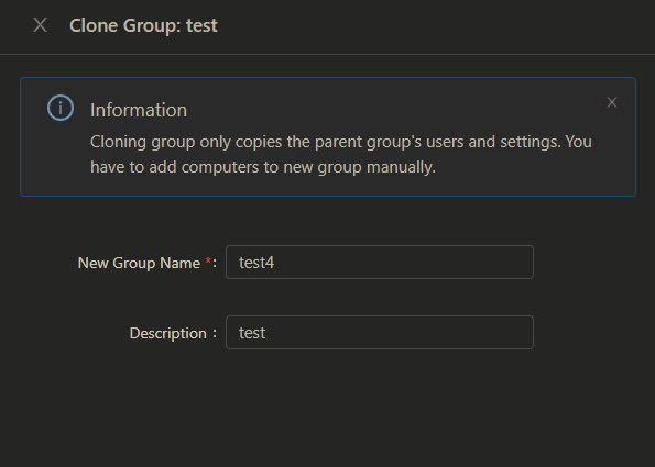 How to clone a group from GateKeeper Hub – GateKeeper
