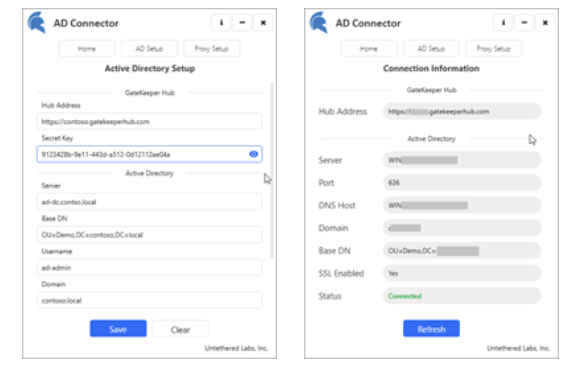 How to use the GateKeeper AD Connector. – GateKeeper
