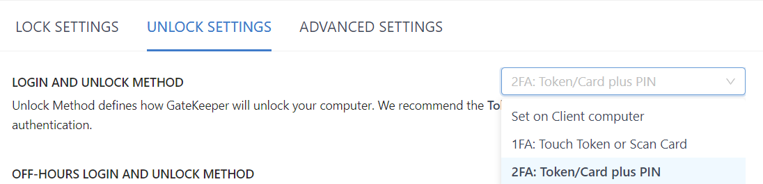 Unlock Settings in the Hub Admin Console Explained. – GateKeeper