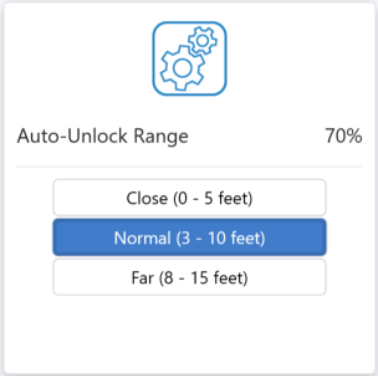 Unlock settings through the GateKeeper Client App. – GateKeeper