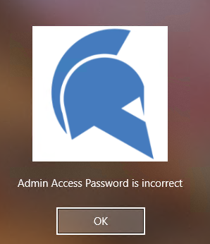 GateKeeper Login Screen Error Messages Explained. – GateKeeper