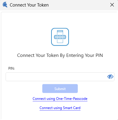 How to reconnect token to computer. – GateKeeper