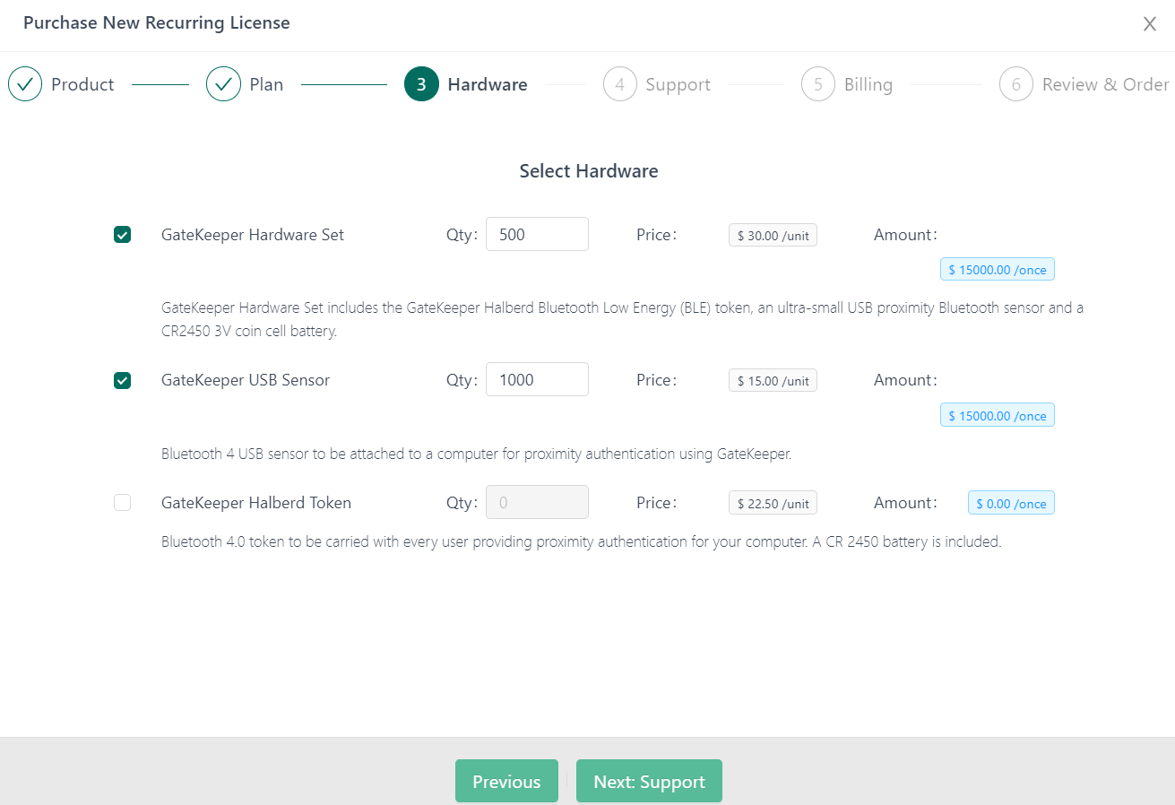 How to create a license as a distributor. – GateKeeper