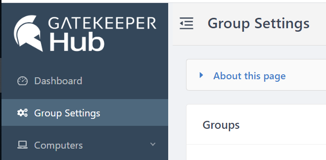 Change Unlock Settings from the GateKeeper Hub admin console. – GateKeeper