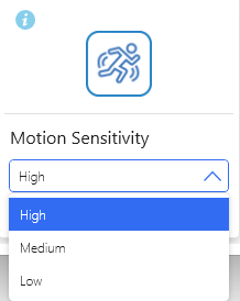 'Motion Sensitivity' setting in GateKeeper explained. – GateKeeper