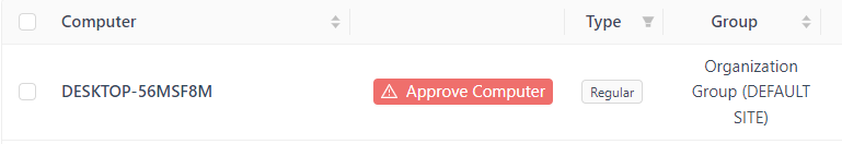 How to approve a computer through the GateKeeper Hub. – GateKeeper