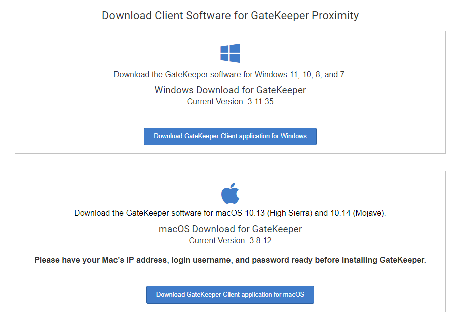 What is the GateKeeper Client desktop application? – GateKeeper