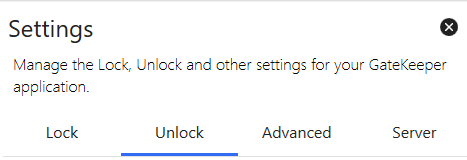 'Require user to enter Windows password' setting in GateKeeper explained. – GateKeeper