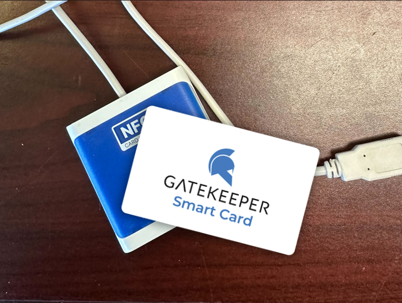 How to register the NFC/RFID card for a new user. – GateKeeper