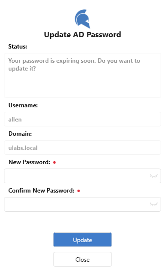 How end users update their AD password before it expires. – GateKeeper