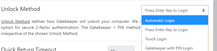 Gatekeeper Automatic Unlock Not Working Gatekeeper