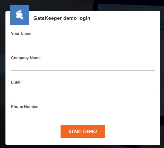 Scheduling a demo for GateKeeper proximity login. – GateKeeper