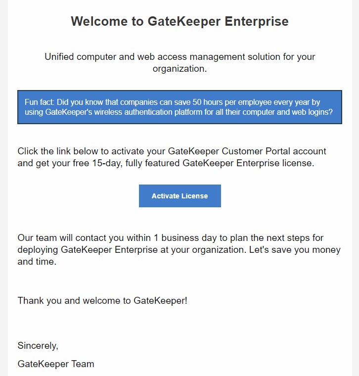 How to trial GateKeeper Proximity. – GateKeeper