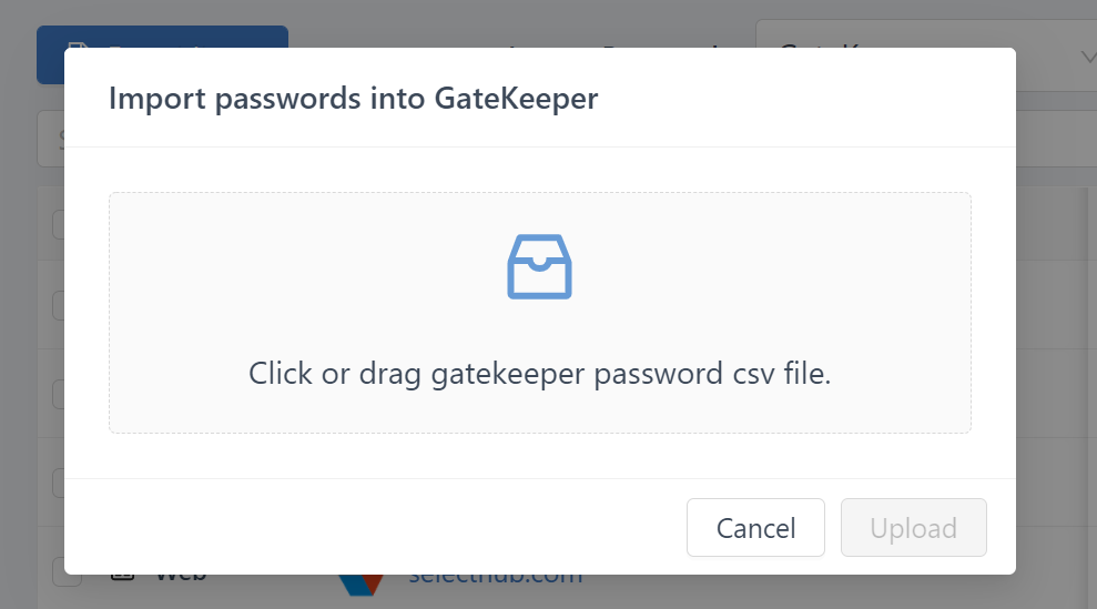How To Import Passwords To Gatekeeper Password Manager Gatekeeper